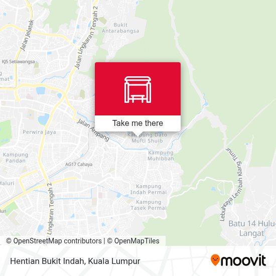 How to Get to Aj42 Hentian Bukit Indah in Majlis Perbandaran Ampang ...