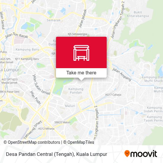 How to Get to (M) Kl222 Desa Pandan Central (Tengah) in Kuala Lumpur by ...