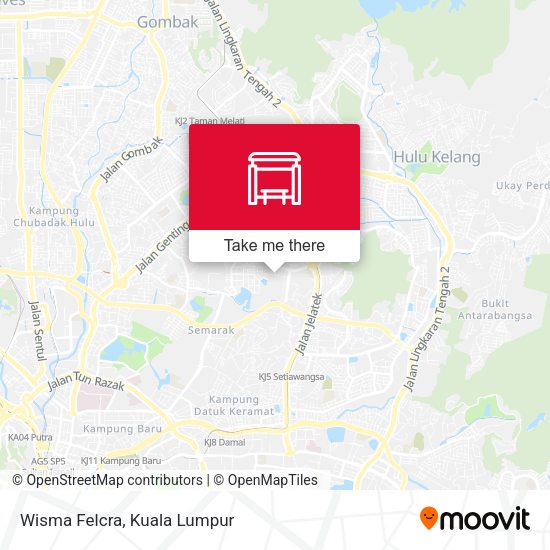 How to Get to Wisma Felcra in Kuala Lumpur by Bus, MRT & LRT or Monorail?