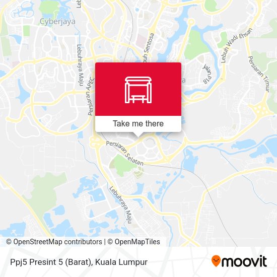 How to Get to Ppj5 Presint 5 (Barat) in Kuala Lumpur by Bus, MRT & LRT ...