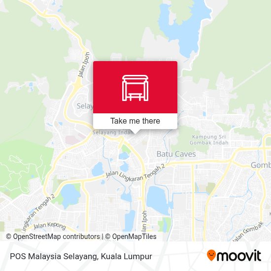 How to Get to POS Malaysia Selayang in Majlis Perbandaran Selayang by ...