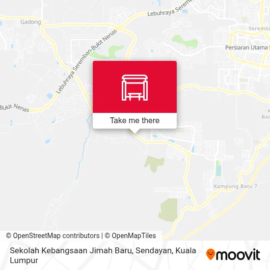 Berhenti Sekolah Kebangsaan Jimah Baru, Sendayan - Laluan, Jadual ...