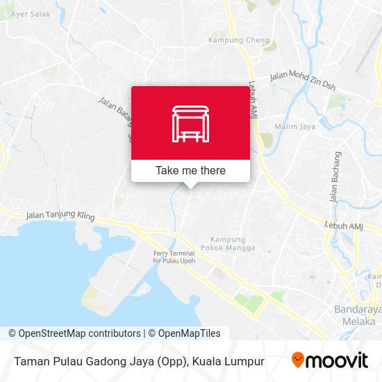 Taman Pulau Gadong Jaya (Opp) stop