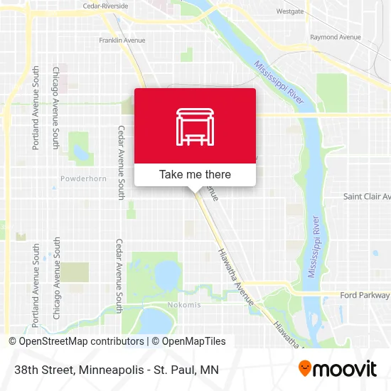 38th Street - Routes, Schedules, and Fares