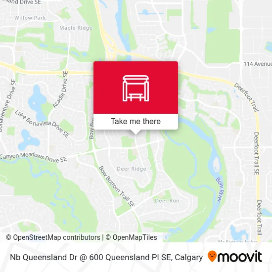 Nb Queensland Dr @ 600 Queensland Pl SE arrêt - Itinéraires, horaires ...