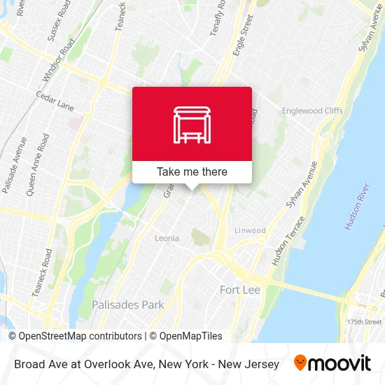 Broad Ave at Overlook Ave - Rutas, horarios y tarifas