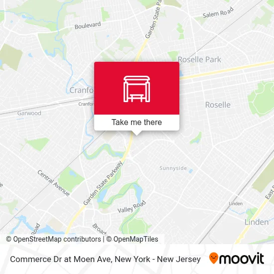 Commerce Dr at Moen Ave - Rutas, horarios y tarifas