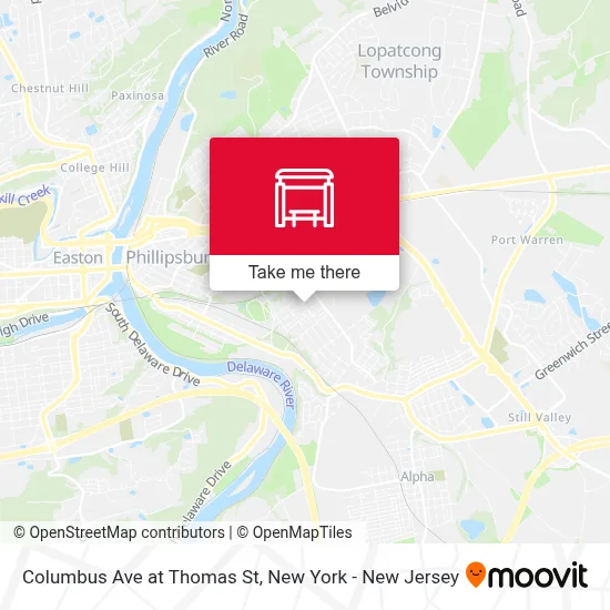 Columbus Ave at Thomas St - Rutas, horarios y tarifas