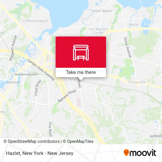 Hazlet station - Routes, Schedules, and Fares