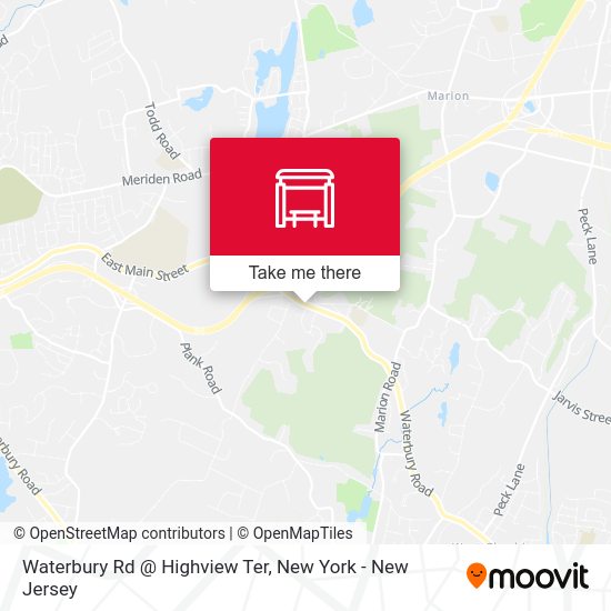 Waterbury Rd @ Highview Ter parada - Rutas, horarios y tarifas