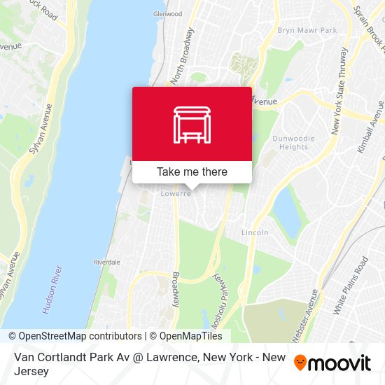Van Cortlandt Park Av @ Lawrence parada - Rutas, horarios y tarifas