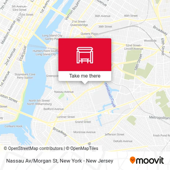 Nassau Av/Morgan St - Routes, Schedules, and Fares