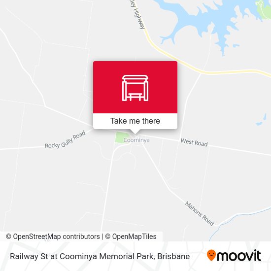 Railway St at Coominya Memorial Park stop - Routes, Schedules, and Fares