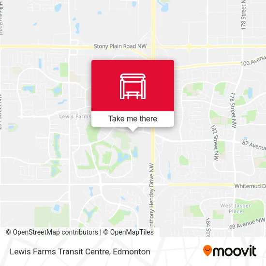Lewis Farms Transit Centre arrêt - Itinéraires, horaires et tarifs