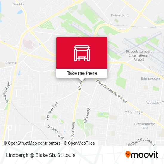 Lindbergh @ Blake Sb parada - Rutas, horarios y tarifas