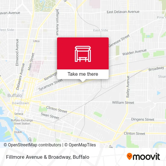 Fillmore Avenue & Broadway parada - Rutas, horarios y tarifas