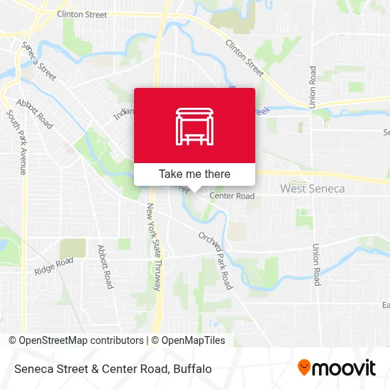 Seneca Street & Center Road stop - Routes, Schedules, and Fares