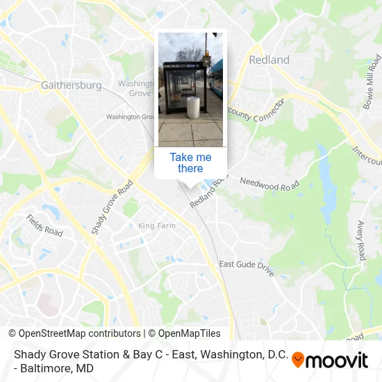 Shady Grove Station & Bay C - East - Routes, Schedules, and Fares