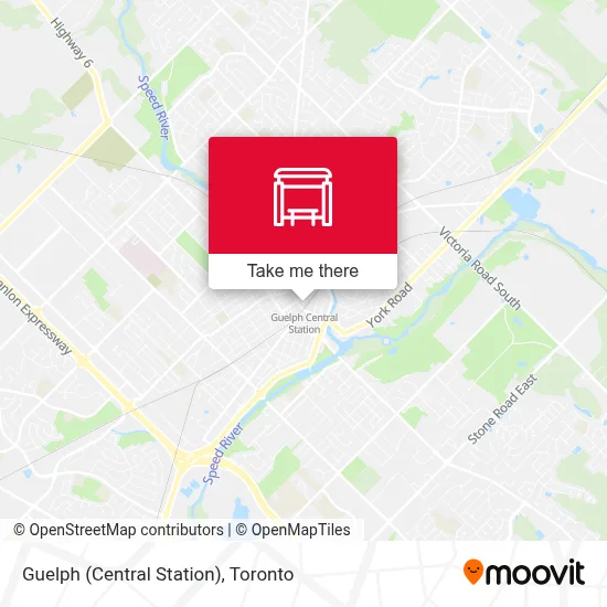 Guelph (Central Station) - Routes, Schedules, and Fares