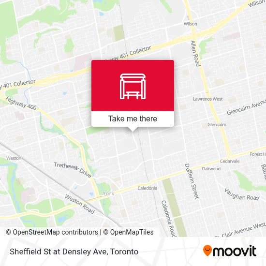 Sheffield St at Densley Ave - Routes, Schedules, and Fares
