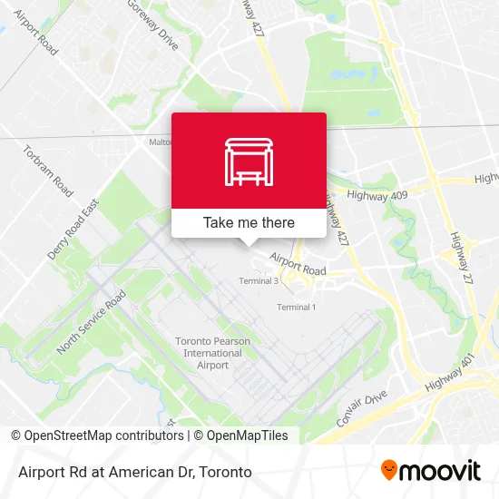 Airport Rd at American Dr - Routes, Schedules, and Fares