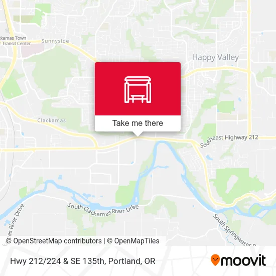 Hwy 212/224 & SE 135th stop - Routes, Schedules, and Fares