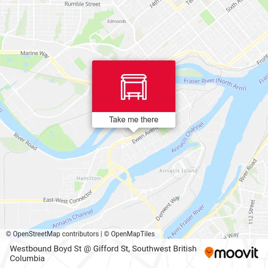 Westbound Boyd St @ Gifford St arrêt - Itinéraires, horaires et tarifs