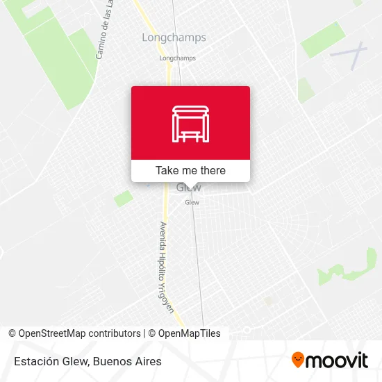 Estación Glew - Llegadas en tiempo real, rutas