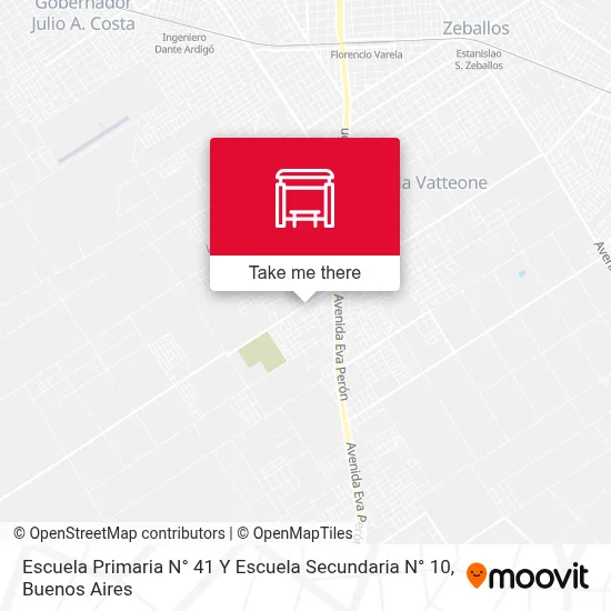 Escuela Primaria N° 41 Y Escuela Secundaria N° 10 parada - Rutas ...