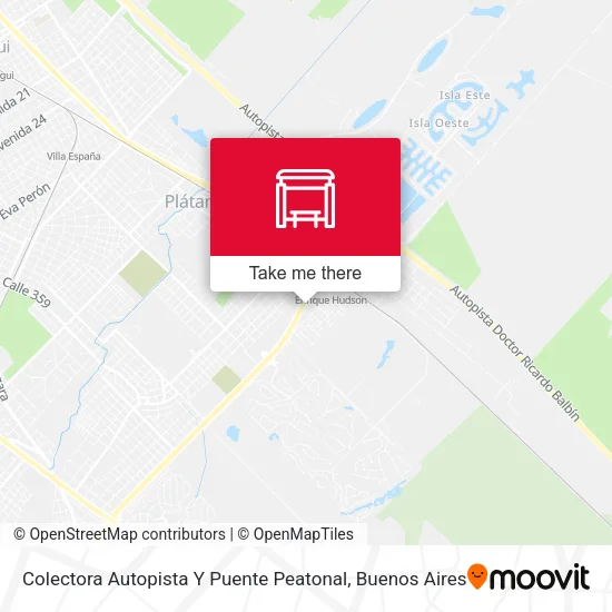 Colectora Autopista Y Puente Peatonal - Routes, Schedules, and Fares