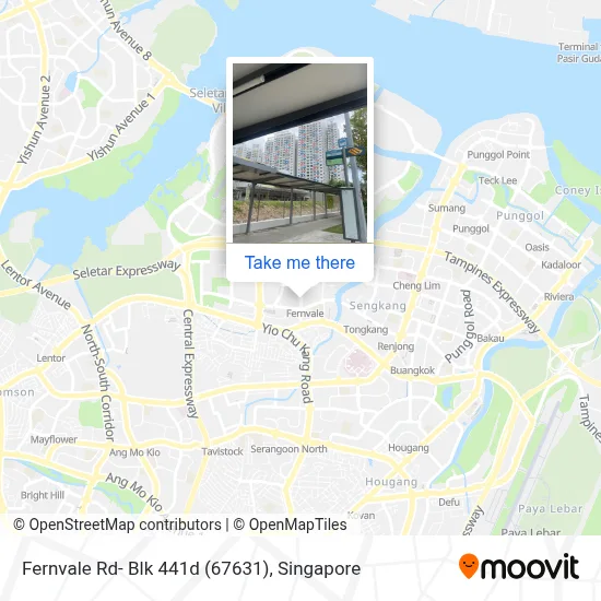 Fernvale Rd- Blk 441d (67631) stop - Routes, Schedules, and Fares
