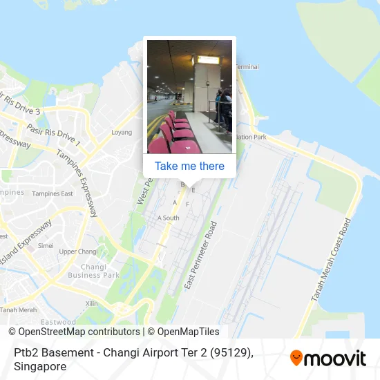 Ptb2 Basement - Changi Airport Ter 2 (95129) stop (95129)