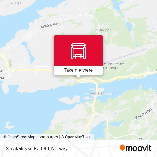 Seivikakryss Fv. 680 stop - Routes, Schedules, and Fares