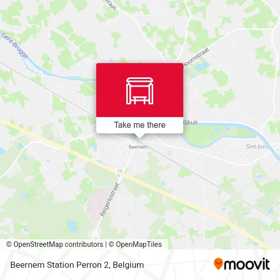 Beernem Station Perron 2 - Itinéraires, horaires et tarifs