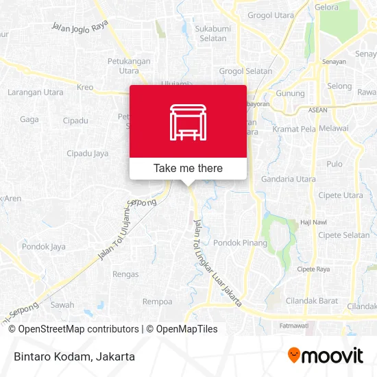 Bintaro Kodam - Routes, Schedules, and Fares