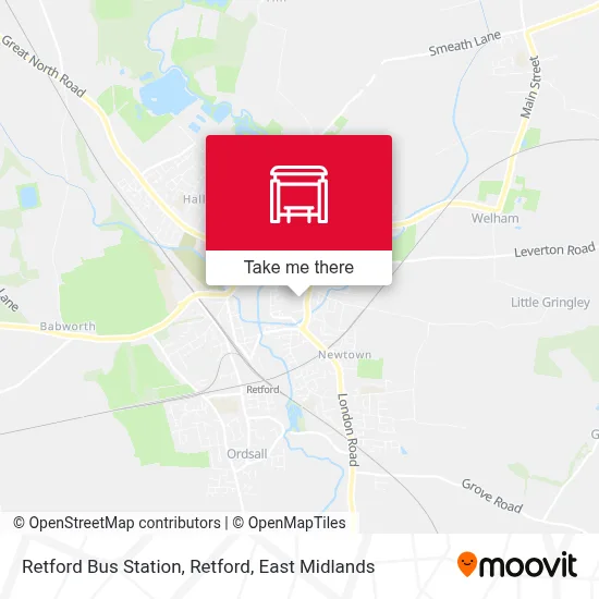 Retford Bus Station, Retford - Routes, Schedules, and Fares