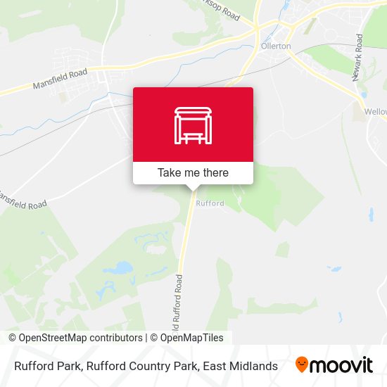 Rufford Park, Rufford Country Park stop - Routes, Schedules, and Fares