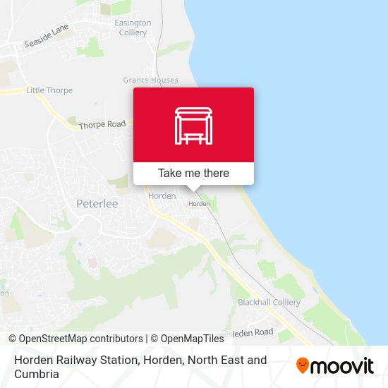 Horden Railway Station, Horden - Routes, Schedules, and Fares