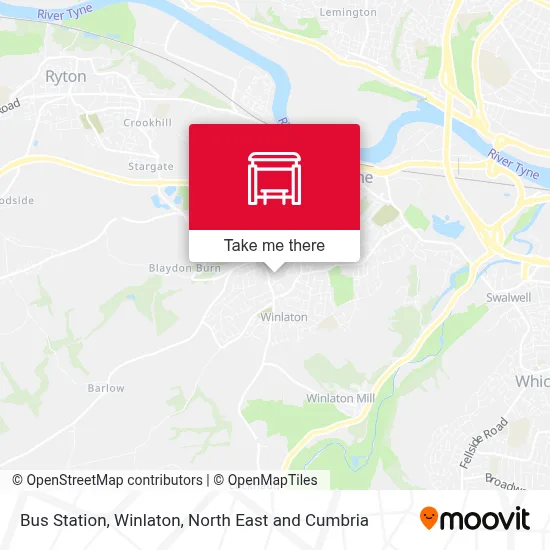 Bus Station, Winlaton - Routes, Schedules, and Fares