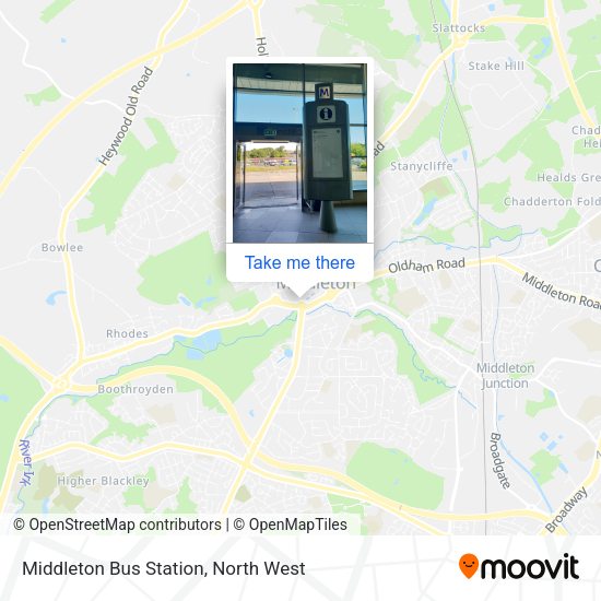 How to Get to Middleton Bus Station by Bus, Train or Light Rail?