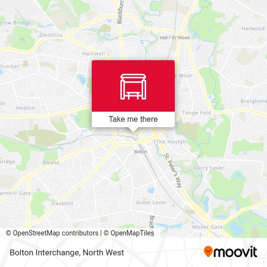 Bolton Interchange stop - Routes, Schedules, and Fares