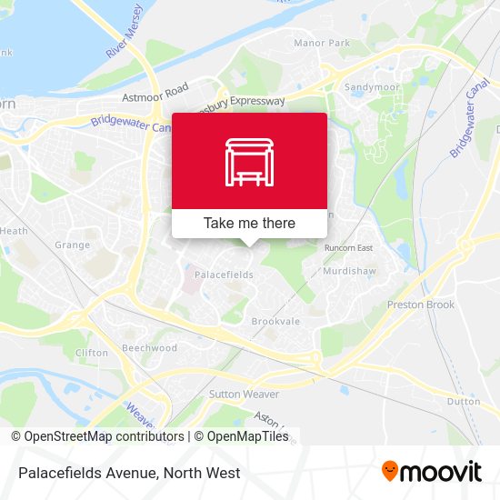 Palacefields Avenue stop - Routes, Schedules, and Fares