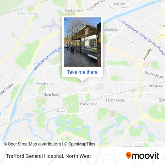Trafford General Hospital stop - Routes, Schedules, and Fares