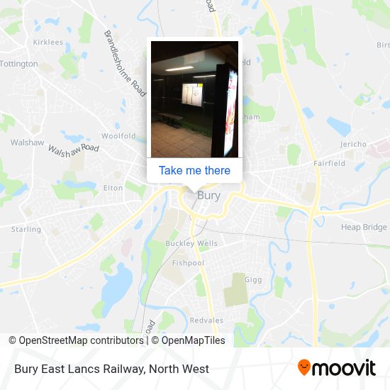 Bury East Lancs Railway stop - Routes, Schedules, and Fares