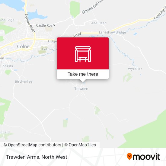 Trawden Arms stop - Routes, Schedules, and Fares