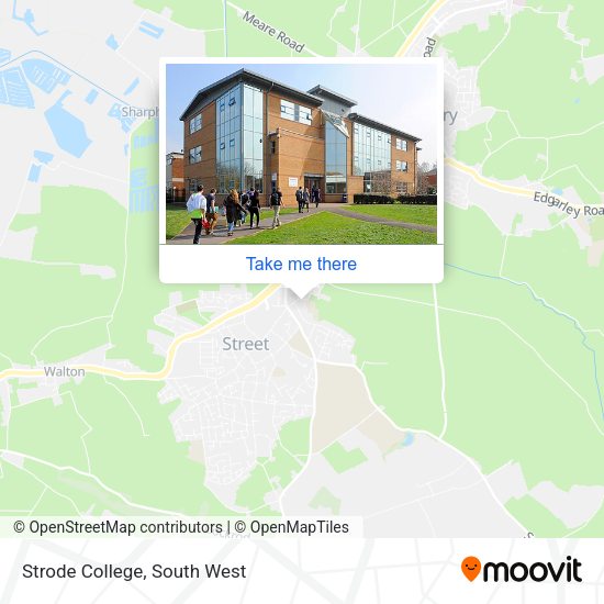 How to get to Strode College in Street by bus?