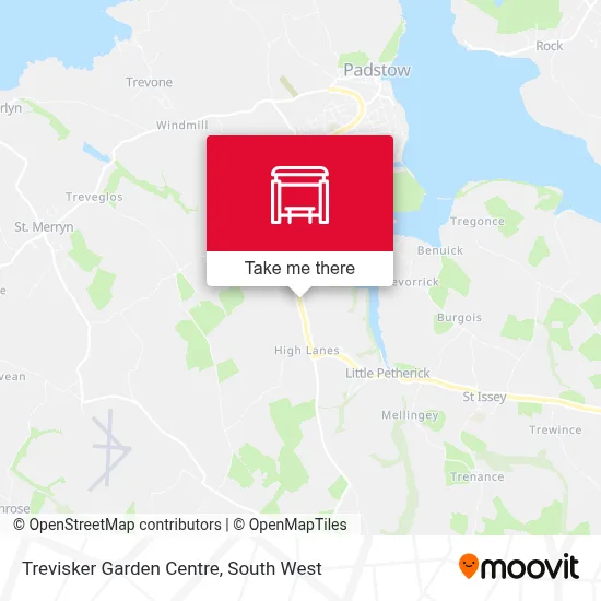 Trevisker Garden Centre stop - Routes, Schedules, and Fares