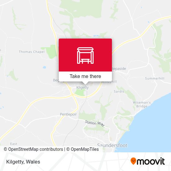 Kilgetty station - Routes, Schedules, and Fares