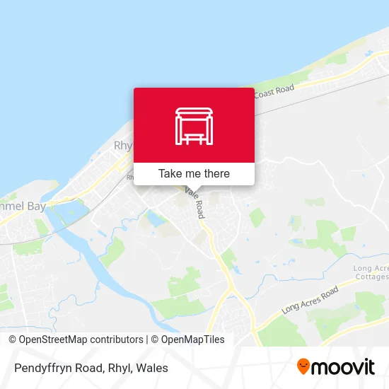 Pendyffryn Road, Rhyl - Routes, Schedules, and Fares