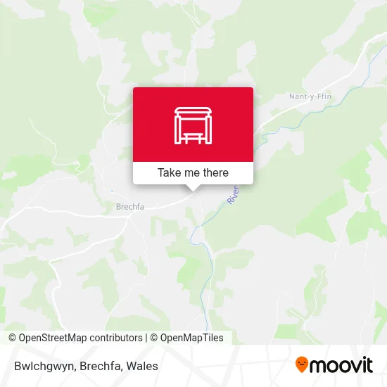 Bwlchgwyn, Brechfa stop - Routes, Schedules, and Fares